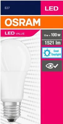 Value Cla100 13W 6500K E27 Duy LED Ampul LED Ampul OSRAM